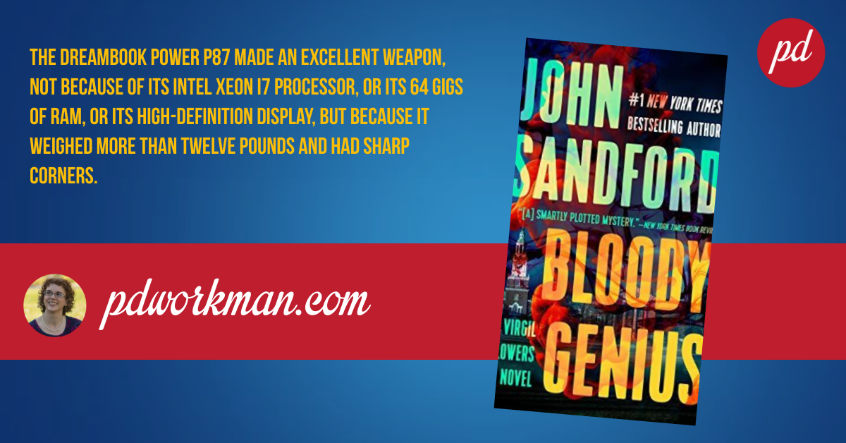 Virgil Flowers is back in Bloody Genius | pdworkman.com