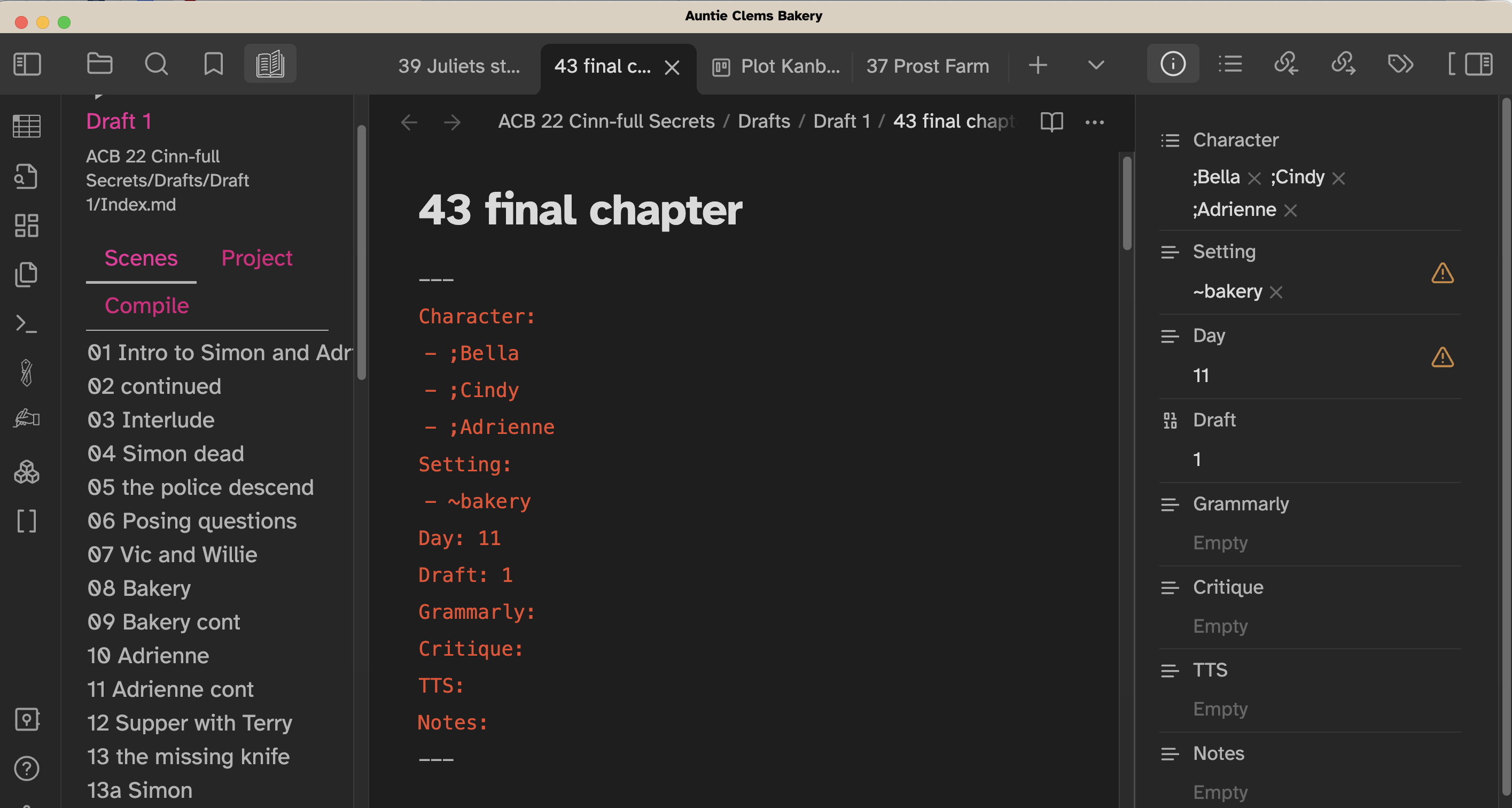 Writing a Novel in Markdown with Obsidian (70+ Books Later) | pdworkman.com