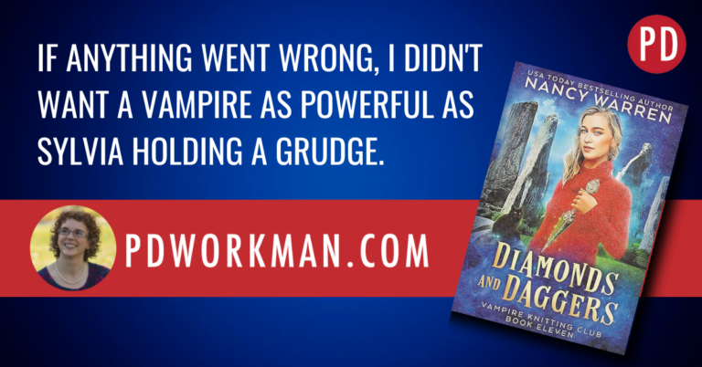 Vampire Vendettas & Glittering Gems in Diamonds and Daggers | pdworkman.com