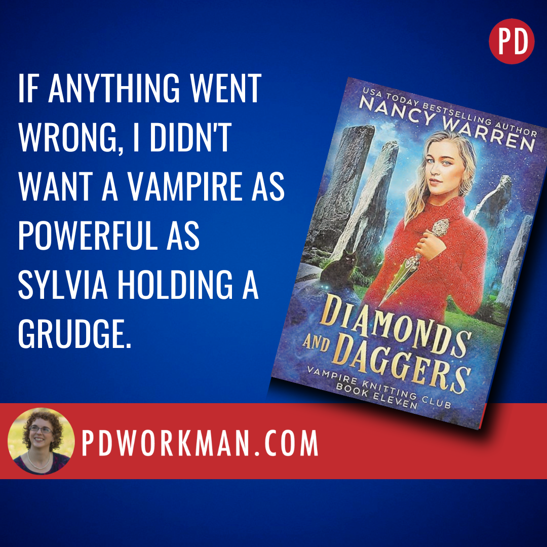 Vampire Vendettas & Glittering Gems in Diamonds and Daggers - pdworkman.com